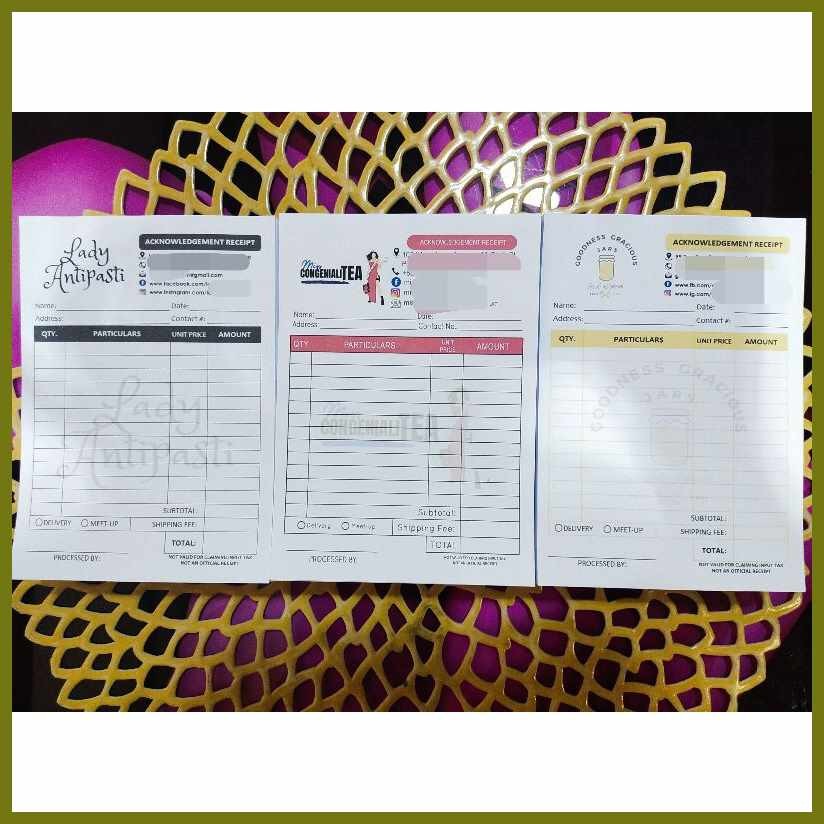 Customized%nR?Non-BIR,N^Receipt,?k*Invoice,~uS*jr+P+F+Q+Voucher & Order ...