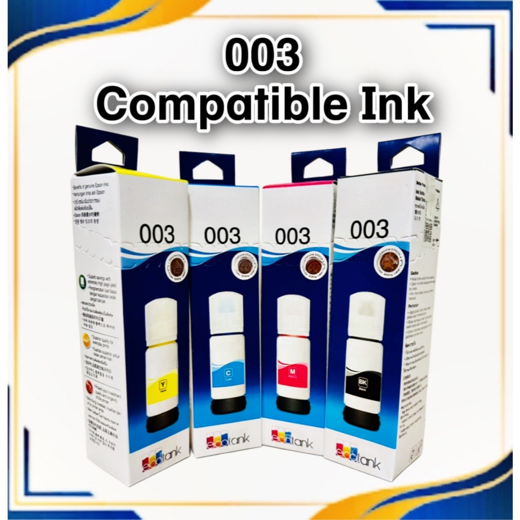003(N?Ink#sa[Bottle&tH`65ml;JI`Compatible;Wk`for;el`Printers;ja`L3110 ...