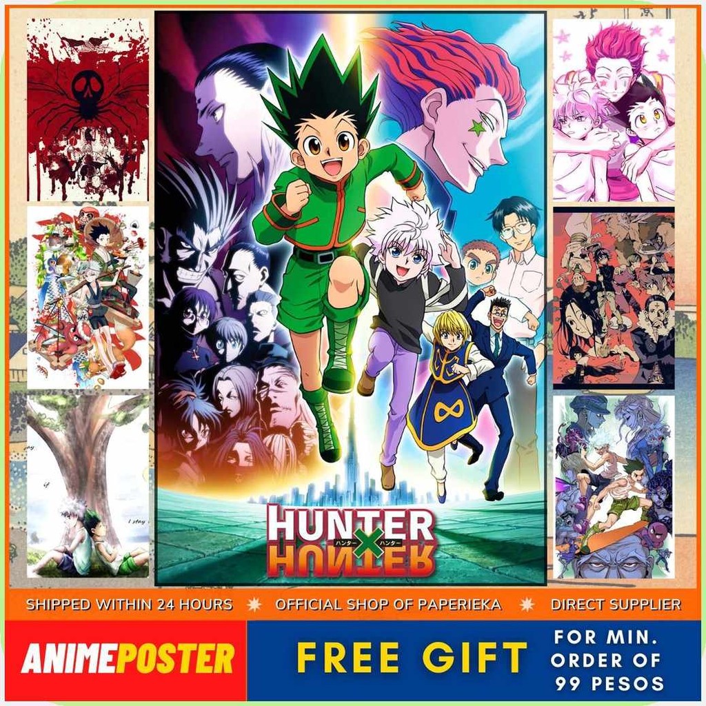 Hunter x Hunter : Official Anime Poster / Stickers / Laminated Posters ...