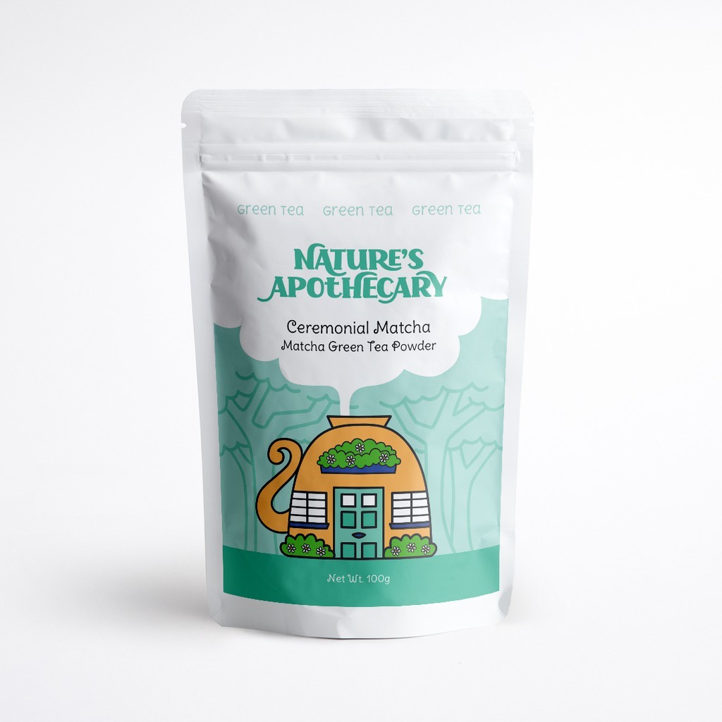 Nature's Apothecary Ceremonial / Sweetened Matcha Green Tea Powder ...