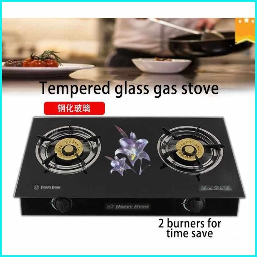 Double/three%v@Burner-JF_Gas?C*Stove t+Z+i+S+k+Glass Top Gas Stove ...