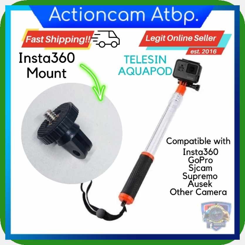 Floating~k,Monopod@N]Pole|X=Aquapod(s=for)Hu>Gopro,)Ur>Sjcam,)Bl ...