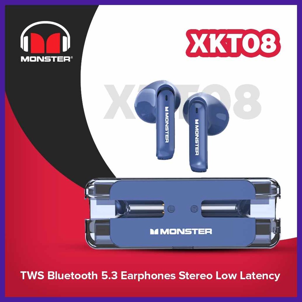 MonsterSc?XKT08{u}TWS^B/Bluetooth%s:5.3%rk:Earphones%aN:Stereo%yX:Low ...