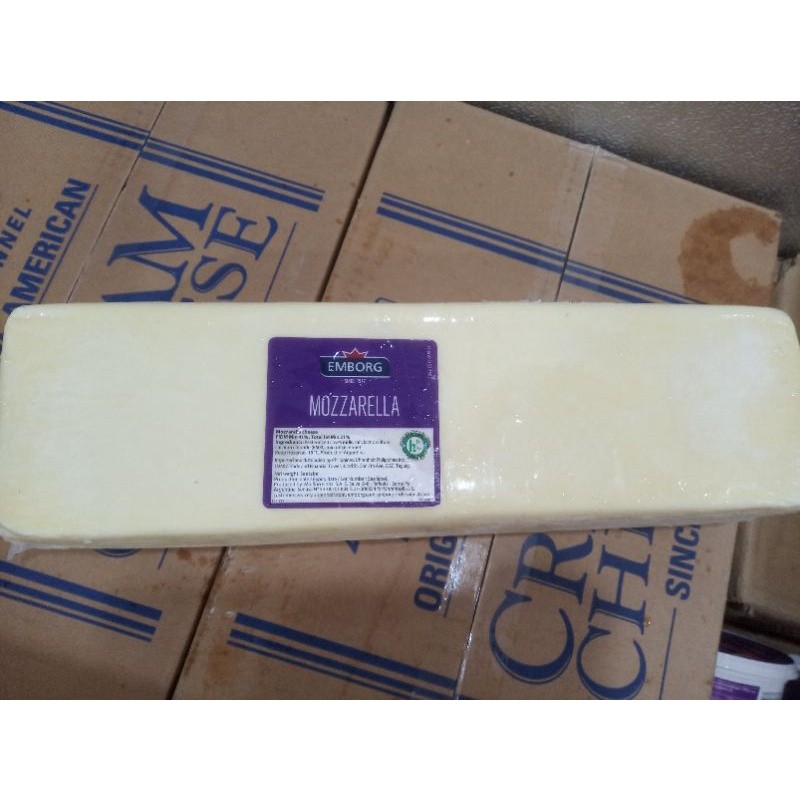 Emborg Mozzarella 3.5kg blocks | Shopee Philippines