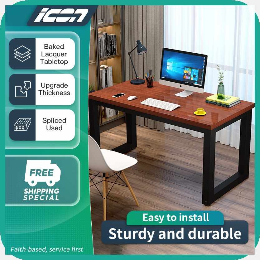 ICON Games Computer Table for desktop 140cm PC Desk Gaming Tables ...
