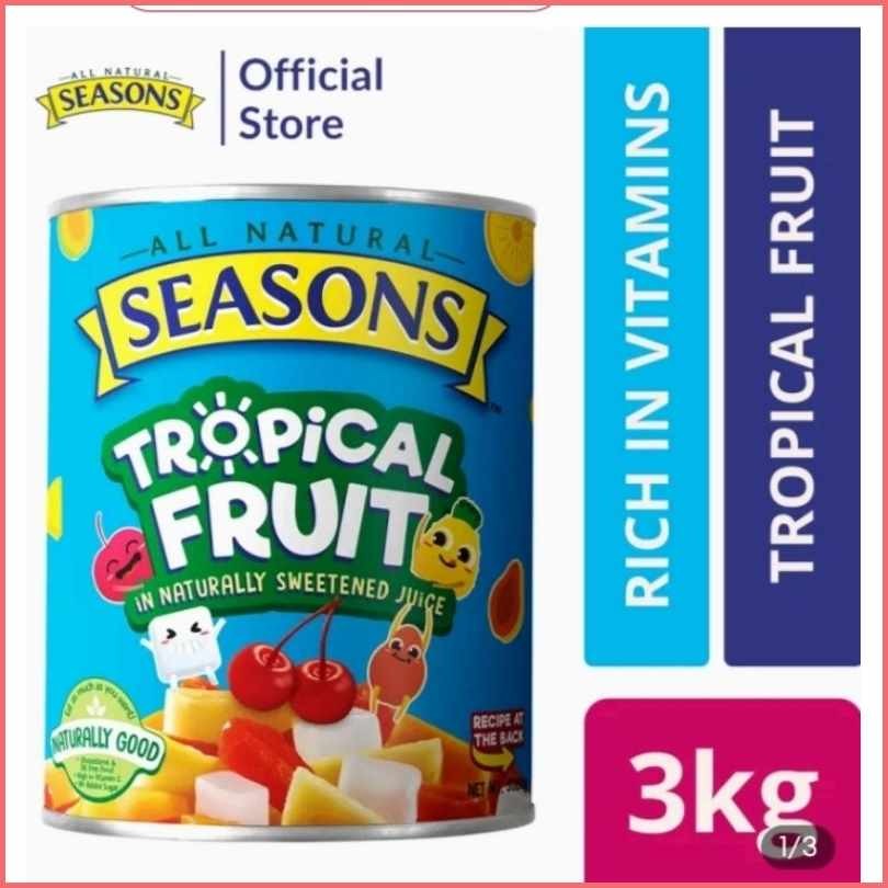 Season's]g/Tropical;C|Mixed]Ll.Fruit#xt/Cocktail$Ra/3kg. | Shopee ...