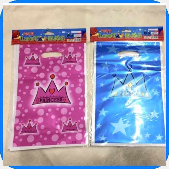 Princess/prince loot bag 1pck 10pcs | Shopee Philippines