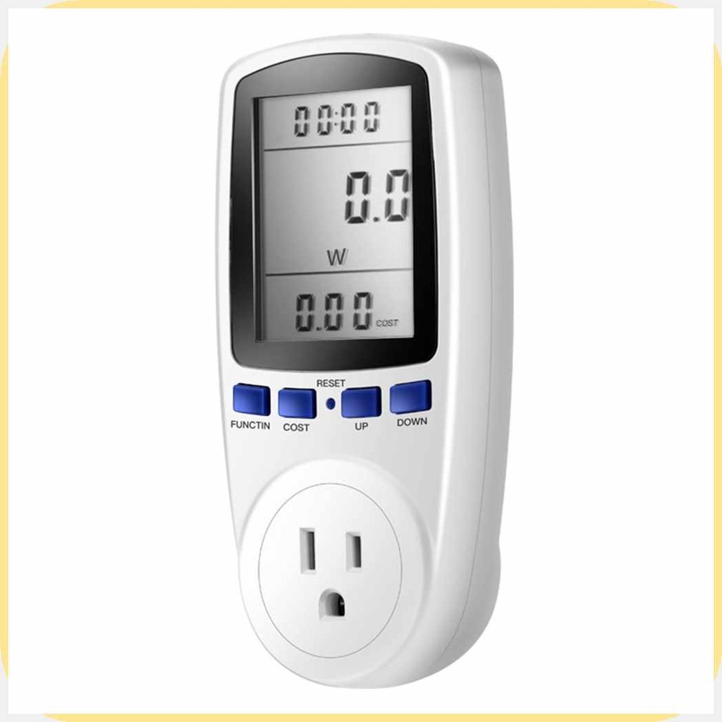 Digital Watt Power Meter Electric Analyzer Monitor Voltage Watt Meter ...