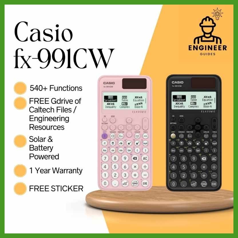 Casio fx-991cw Black and Pink Scientific Calculator | Shopee Philippines