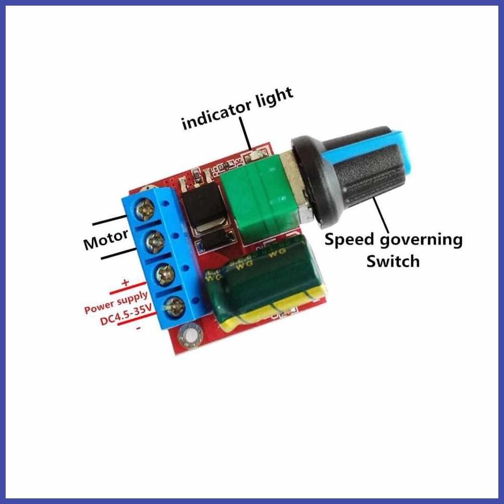 Mini'Hm:DCP^Speed?Pp*Controller~kT*For~OC*Fan~Rl*5A xe+lv+Adjustable ...
