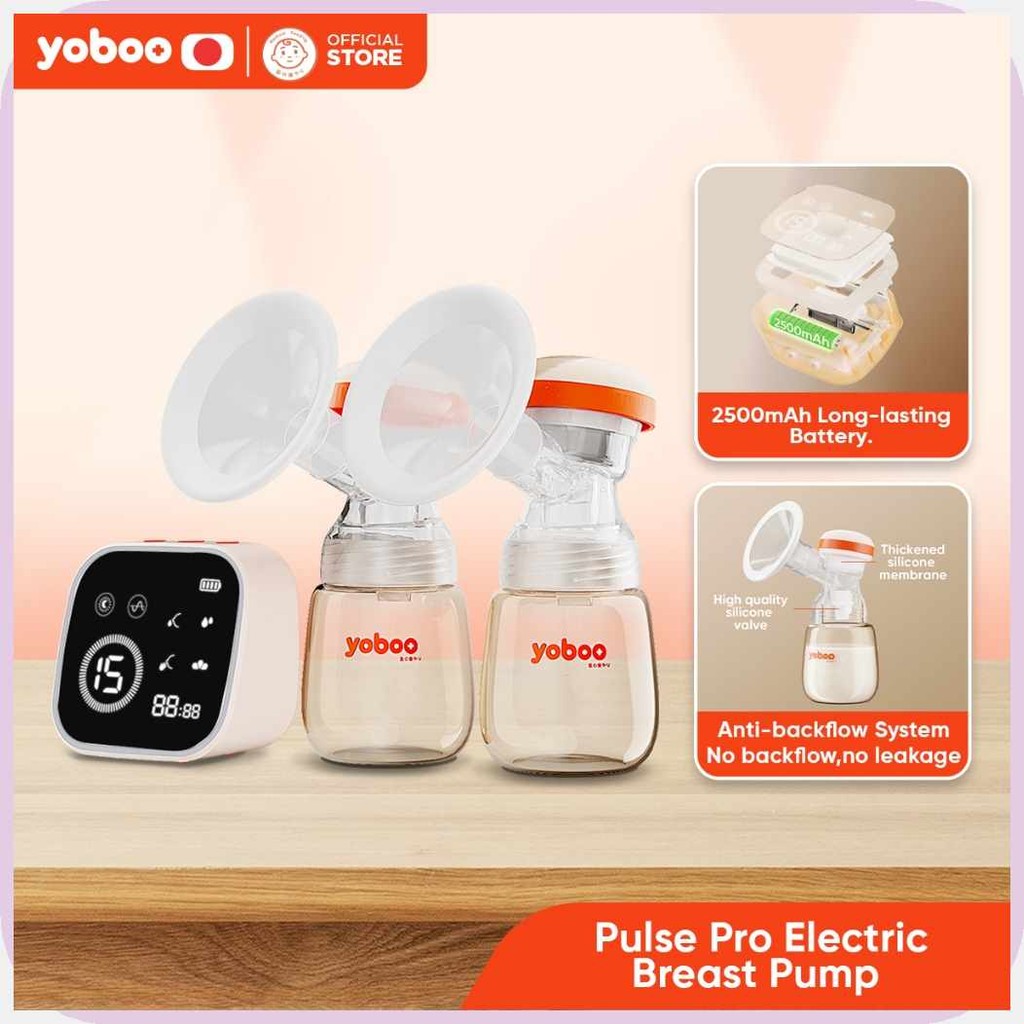 Yoboo Pulse Pro Electric Breast Pump Set | Shopee Philippines