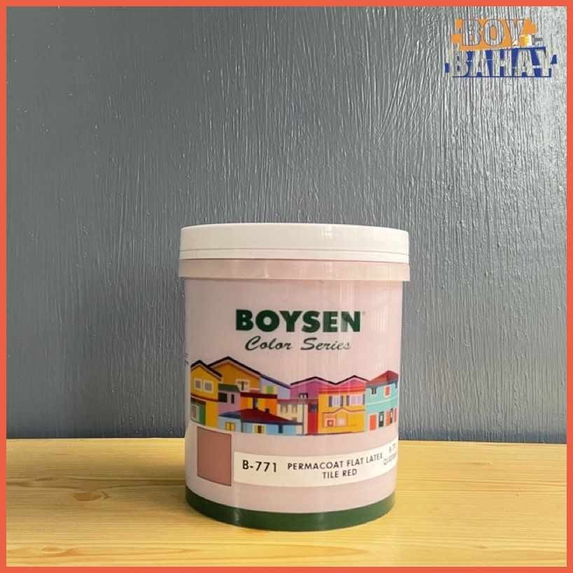 Boysen=t.Color%wD=Series-nPermacoatSFlatxLatexqTileURedGB771 Liter Size ...
