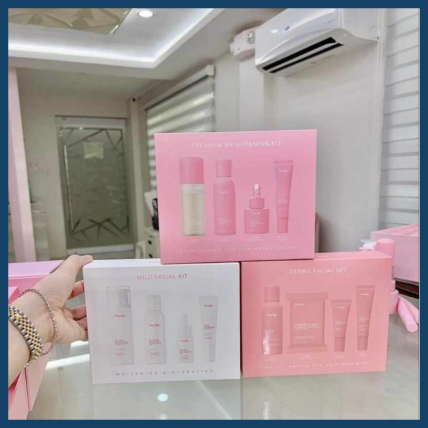 Fairyskin Mild Facial Kit and Premium Brightening Kit | Shopee Philippines