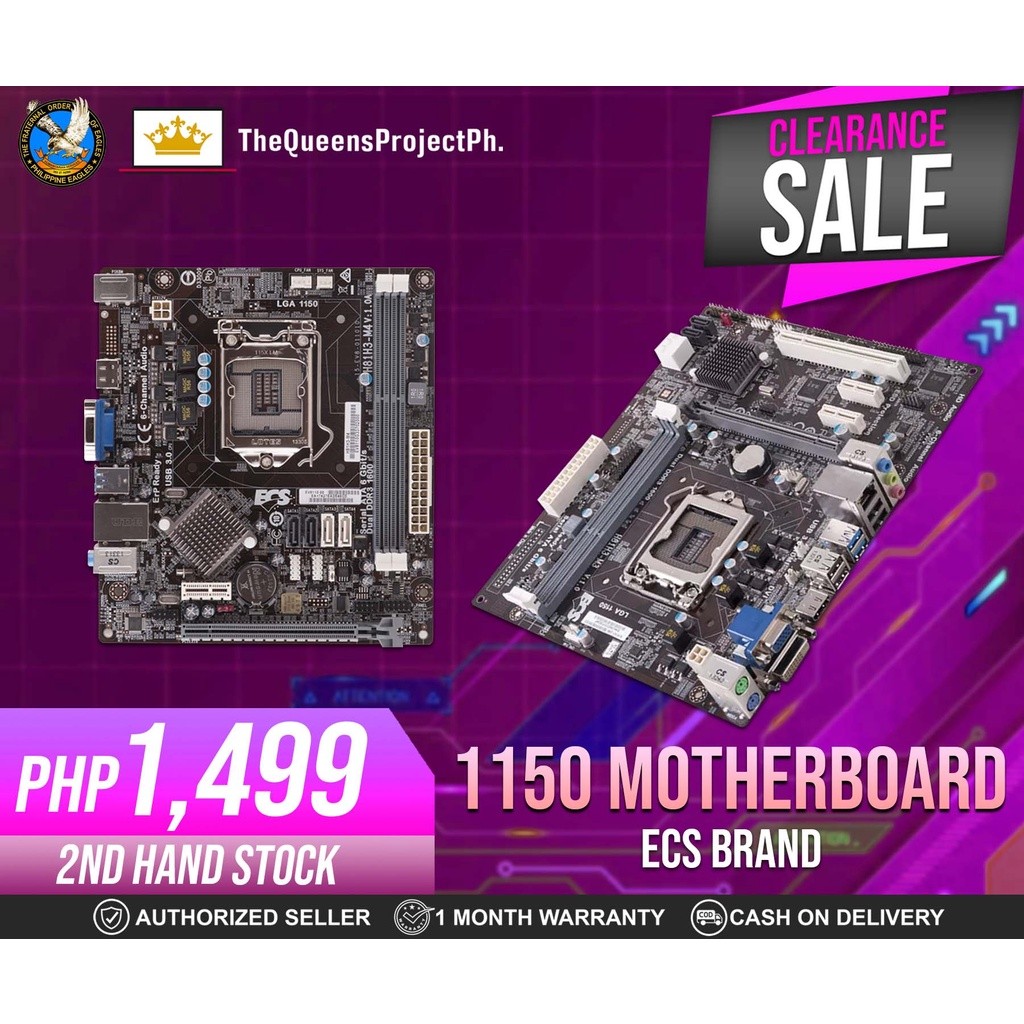 Motherboard 1150 socket Assorted Brand | Shopee Philippines