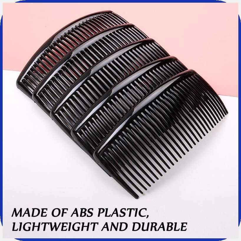 (12pcs)Payneta*Tr,Plain)I)Black)M>Side)u>Comb)H>29)J>Teeth*o?Plastic*a ...