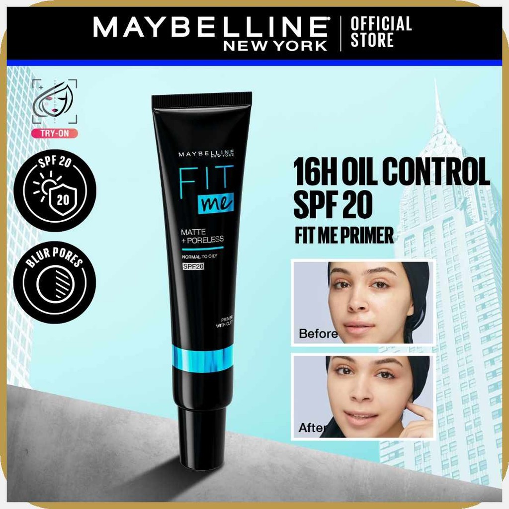 Maybelline.s{Fit(bV:Me?zZ*Matte+Poreless~Ai*Primer~jw*-~dW*16HR~Ao*wear ...