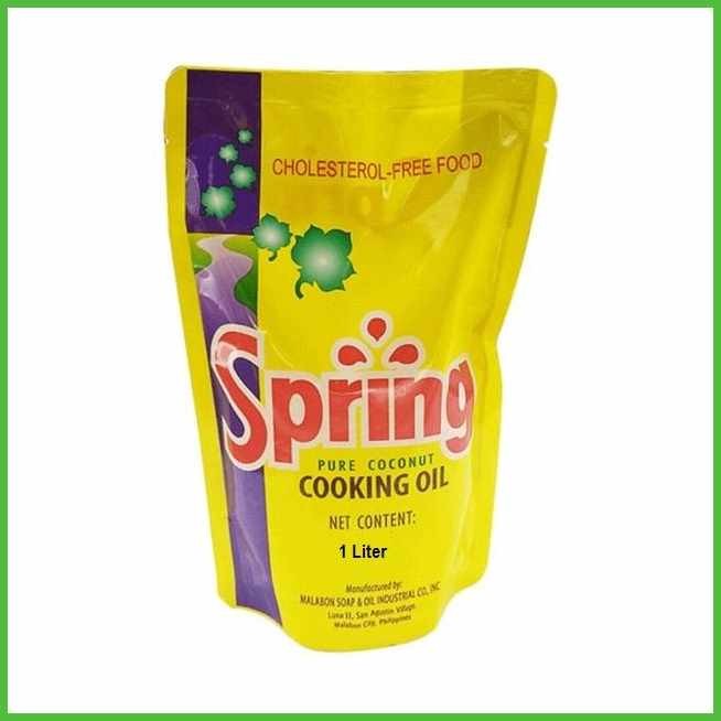 SPRING:cs]PURE;VK#COCONUT>AF)COOKING}vb)OIL}KC)(1L}My)pouch) | Shopee ...