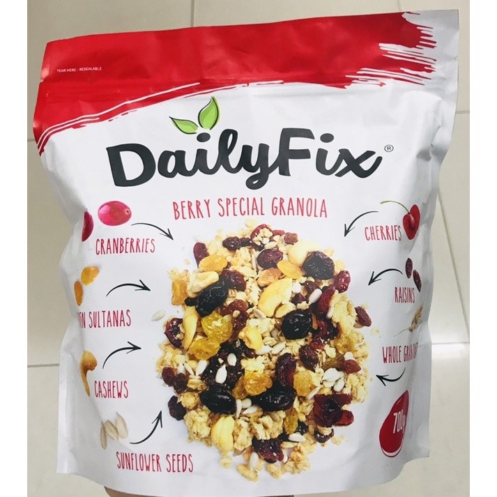 700g Daily Fix Berry Special Granola | Shopee Philippines