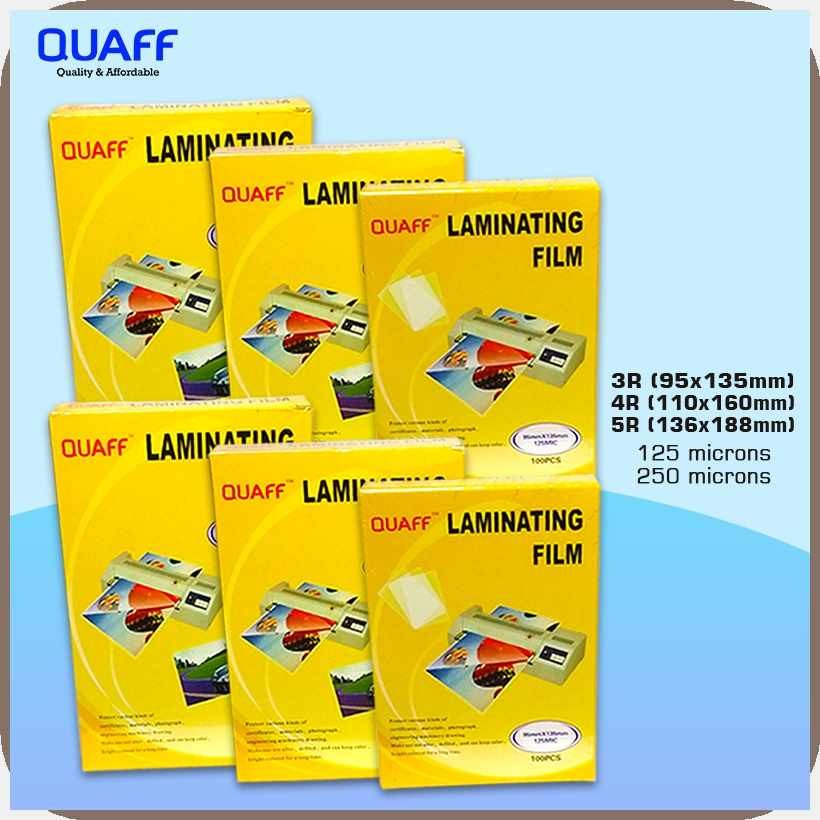 3R=l:/KH_4R?f*/ m+l+H+J+Z+5R Size QUAFF Laminating Film 125micron ...
