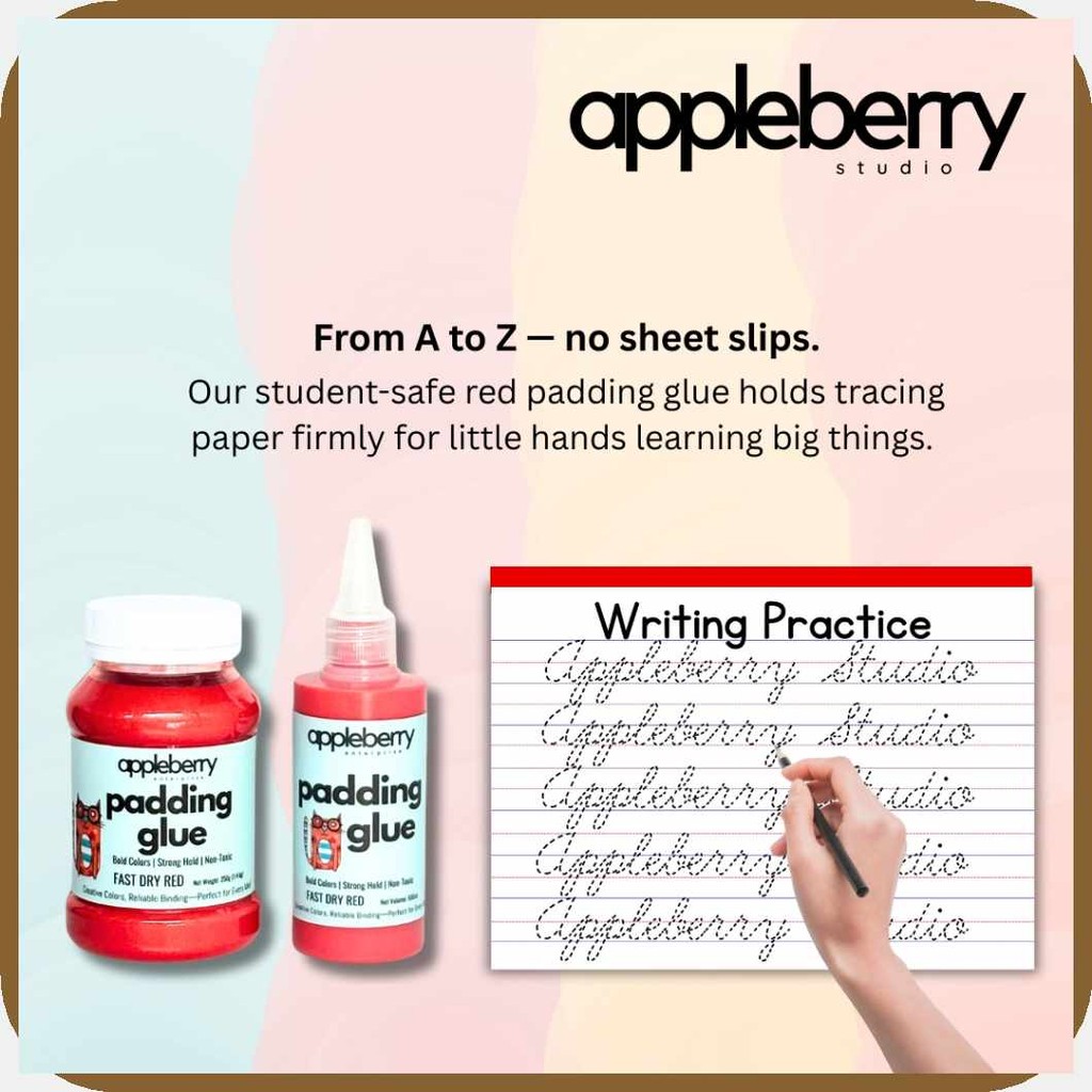 RED Padding Glue ( for DIY Notepad ) | Shopee Philippines