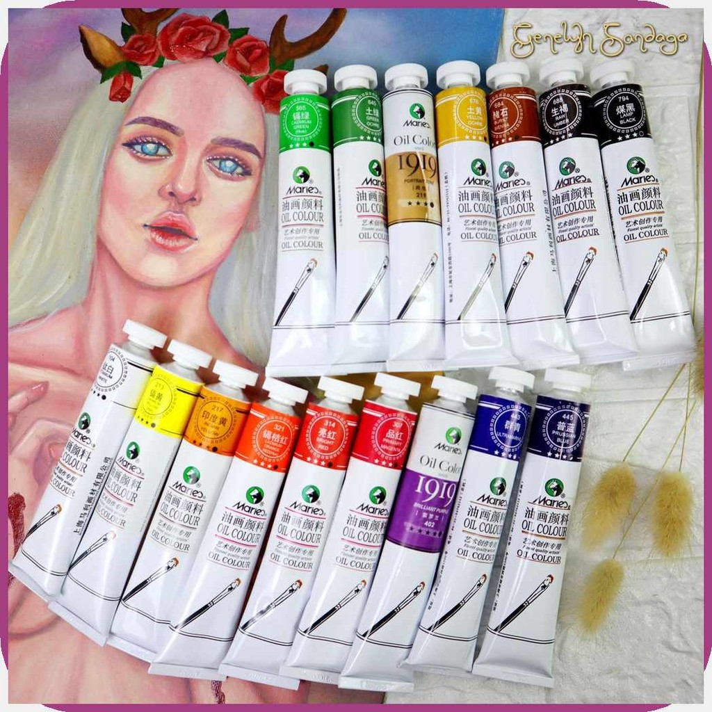 Marie's Oil Paint 50ml (Original) | Shopee Philippines