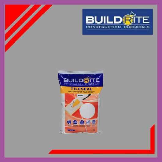 BUILDRITE TILE SEAL (WHITE) WATERPROOF TILE GROUT | Shopee Philippines