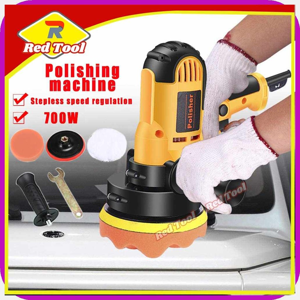 REDTOOL=l700W+M=Electric#QO]Polishe/ua^Polisher/vk^Buffing/U^Sponge/T^for/J^Drill Car Polisher ...