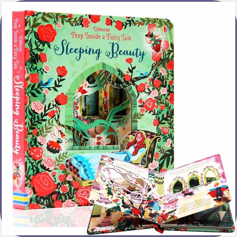 Usborne Peep Inside A Fairy Tale Sleeping Beauty Children Bedtime ...