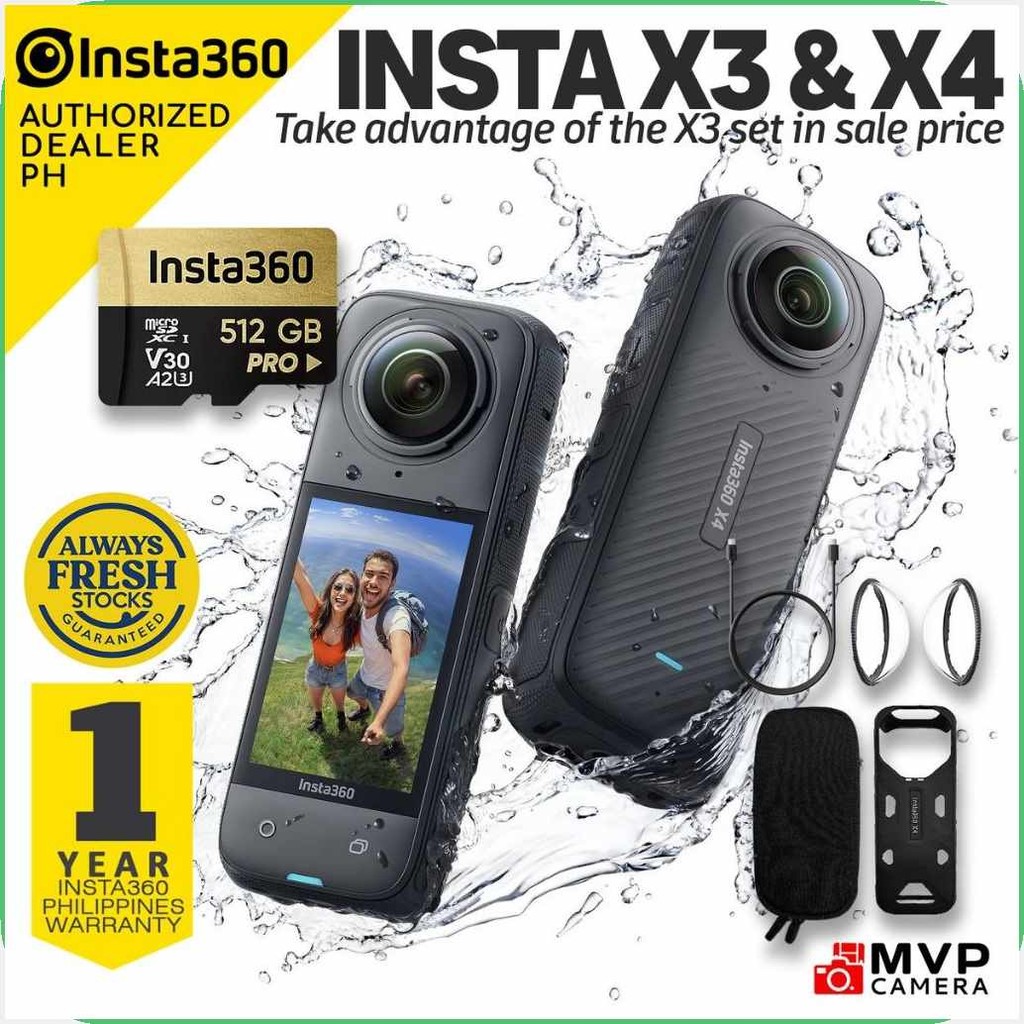 INSTA360 ONE X3 SALE NEW X4 Insta 360 Action Camera 8K 360° Active HDR ...