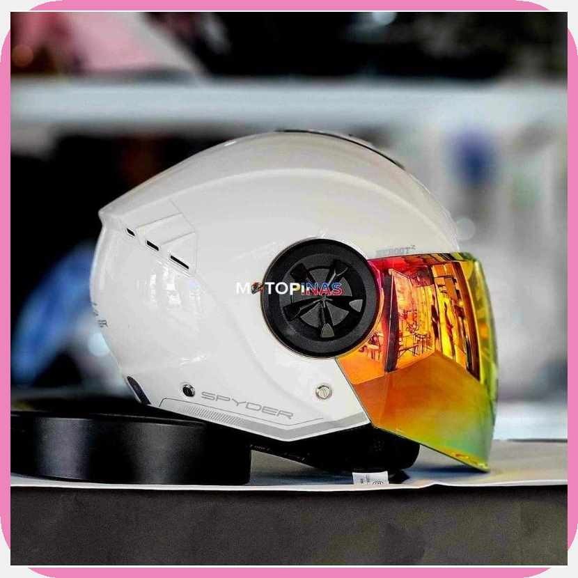 Spyder=CS:Reboot(Yq`2+BM@GH@lj@Ke@Kh@t Half Face Single Visor Helmet ...