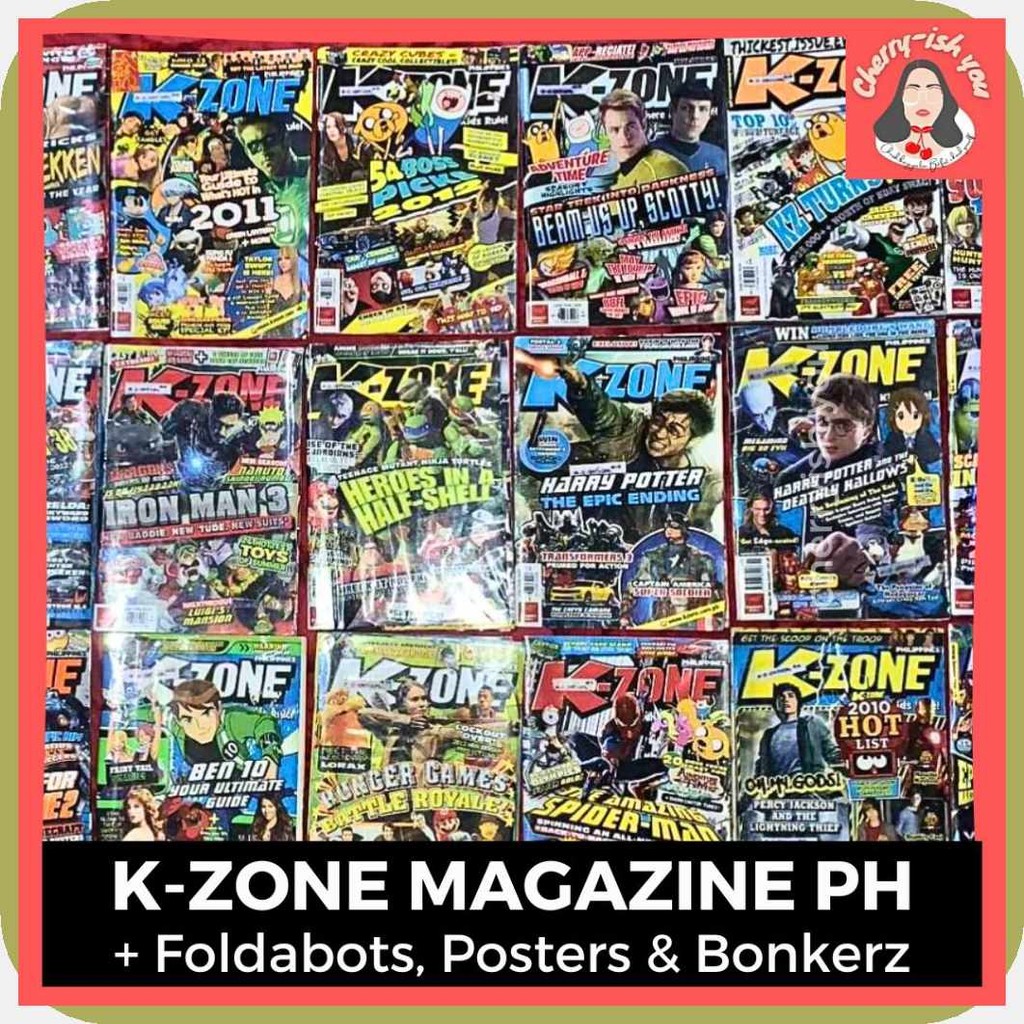 K-ZONE/A&MAGAZINES#o$PH$i/w/$Cu/FOLDABOTS,$UN/POSTERS,$bt/BONKERZ$bx ...