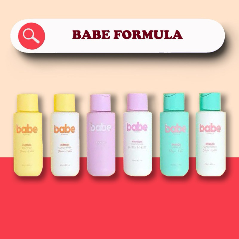 BABE FORMULA - Bonbon Bon bon Shampoo or Conditioner Moon Beam ...