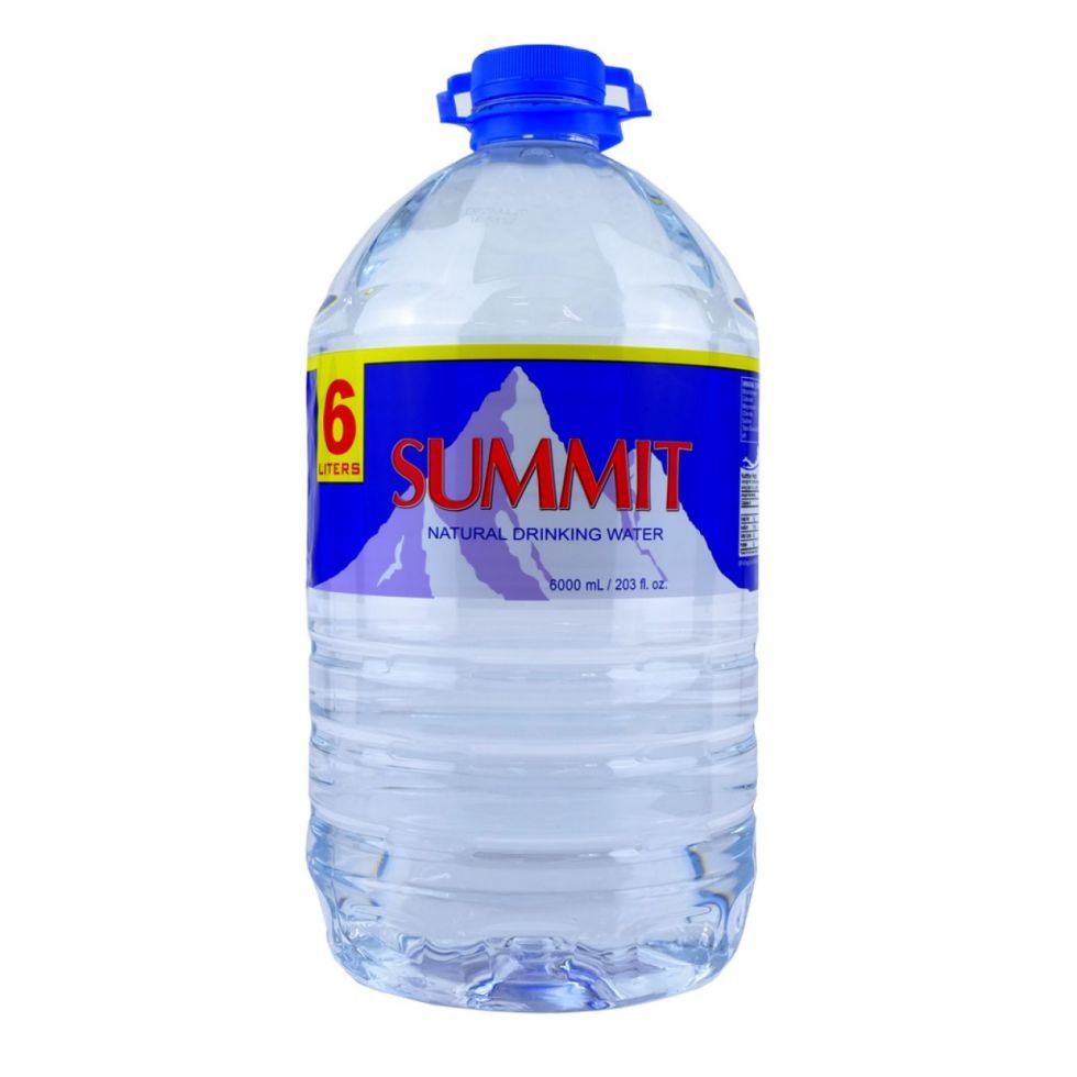 Summit Natural Drinking Water 6Liter | Shopee Philippines
