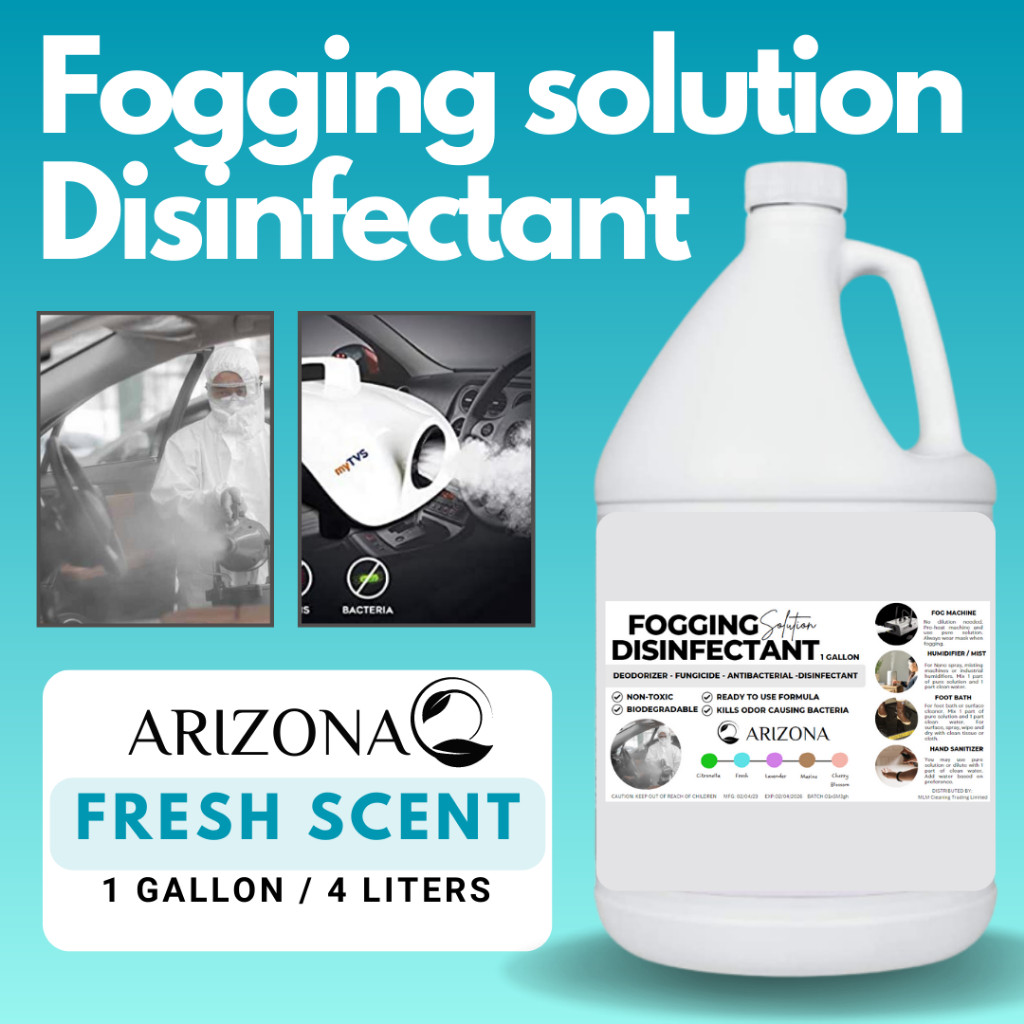 Bamboo Fresh Scent DISINFECTANT FOG SOLUTION for Fogging Machines ...