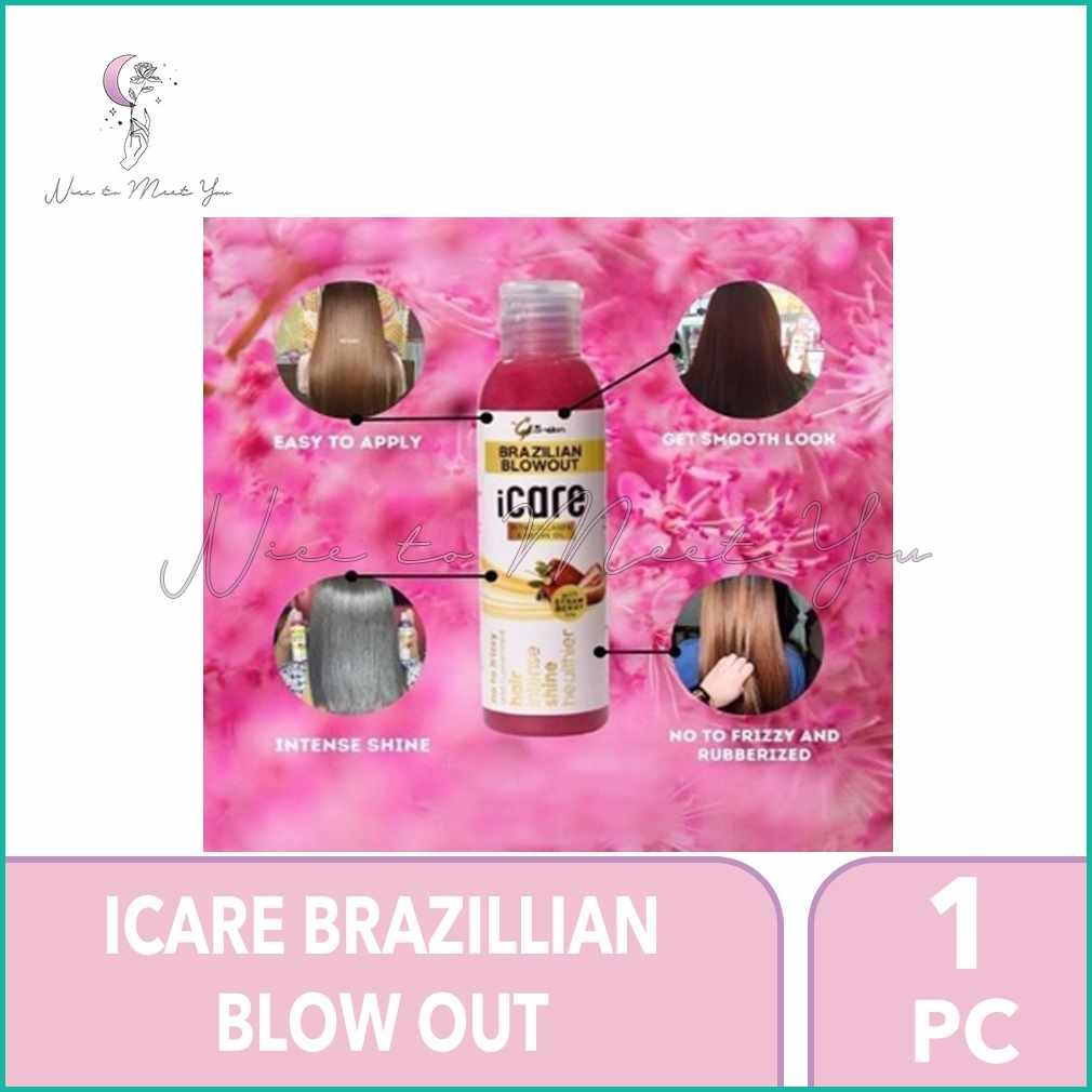 ICare Brazillian Blowout With Collagen & Argan 100ml | Shopee Philippines