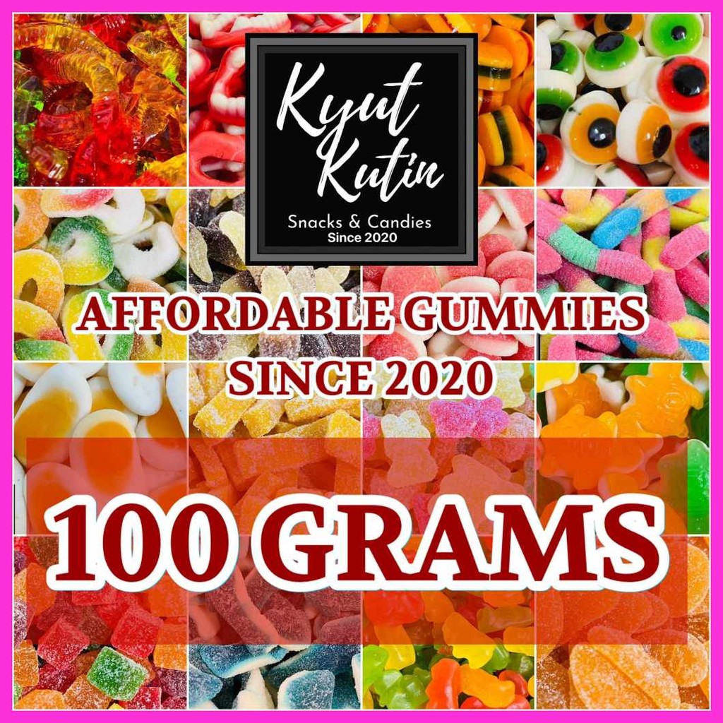KYUT;JA{bF[KUTINe-100R-GRAMSA-GUMMIES | Shopee Philippines