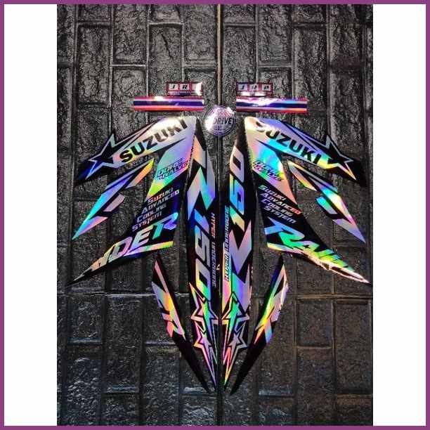 Suzuki$Y>Raider'eL/150~sY?REBORN*WJ?Decal*GZ?Sticker*lk?(Hologram*bg ...