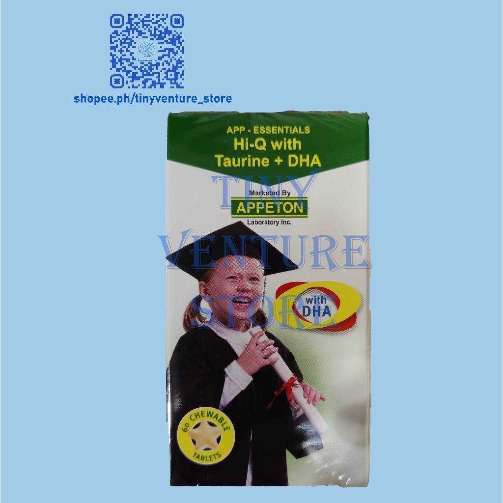 Appeton Hi Q Multivitamins Taurine with DHA 60 Tablets (On Hand ...