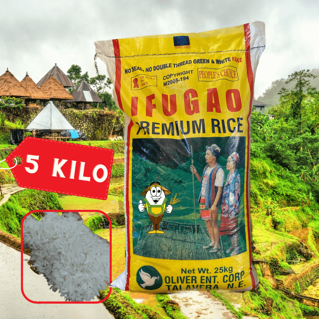 5 kilo Repack Ifugao Special Denorado Rice | Shopee Philippines