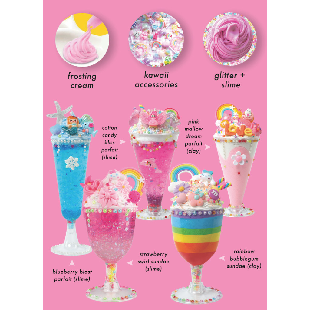 Tokyo Finds Kawaii Slime and Clay Art Ice Cream Kit | Shopee Philippines