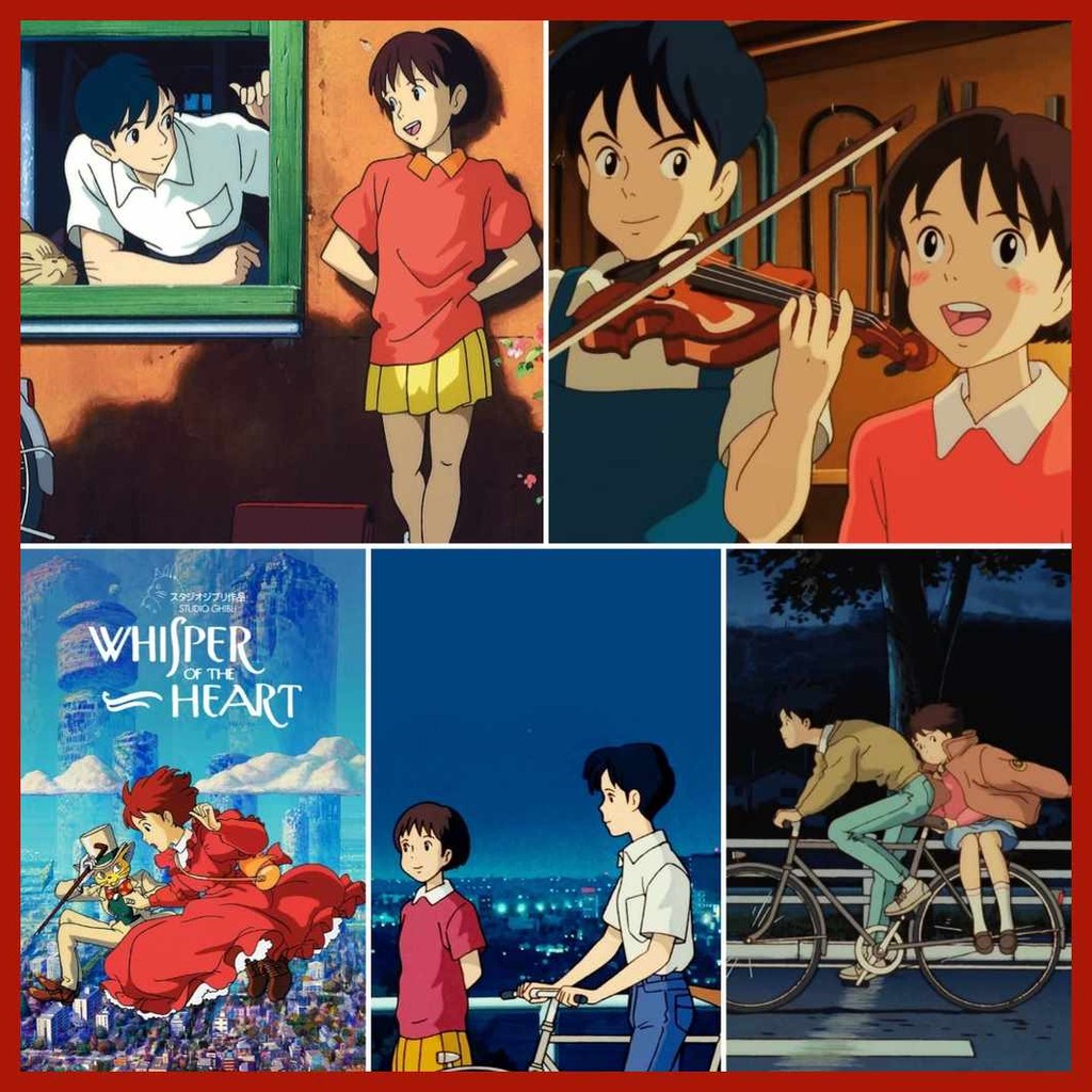 Whisper)Mu%of{e,the[wWHeartPnStudiowTGhiblicmMoviecqPosterZLA4 Size ...