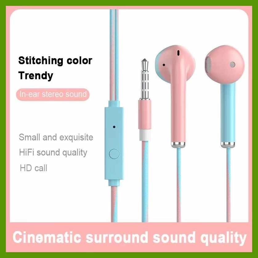 3.5mm(tC:H2(m_Wired+IK@Vy[UY!Earphones[Jx!in-Ear[m!with@J Mic Universal ...