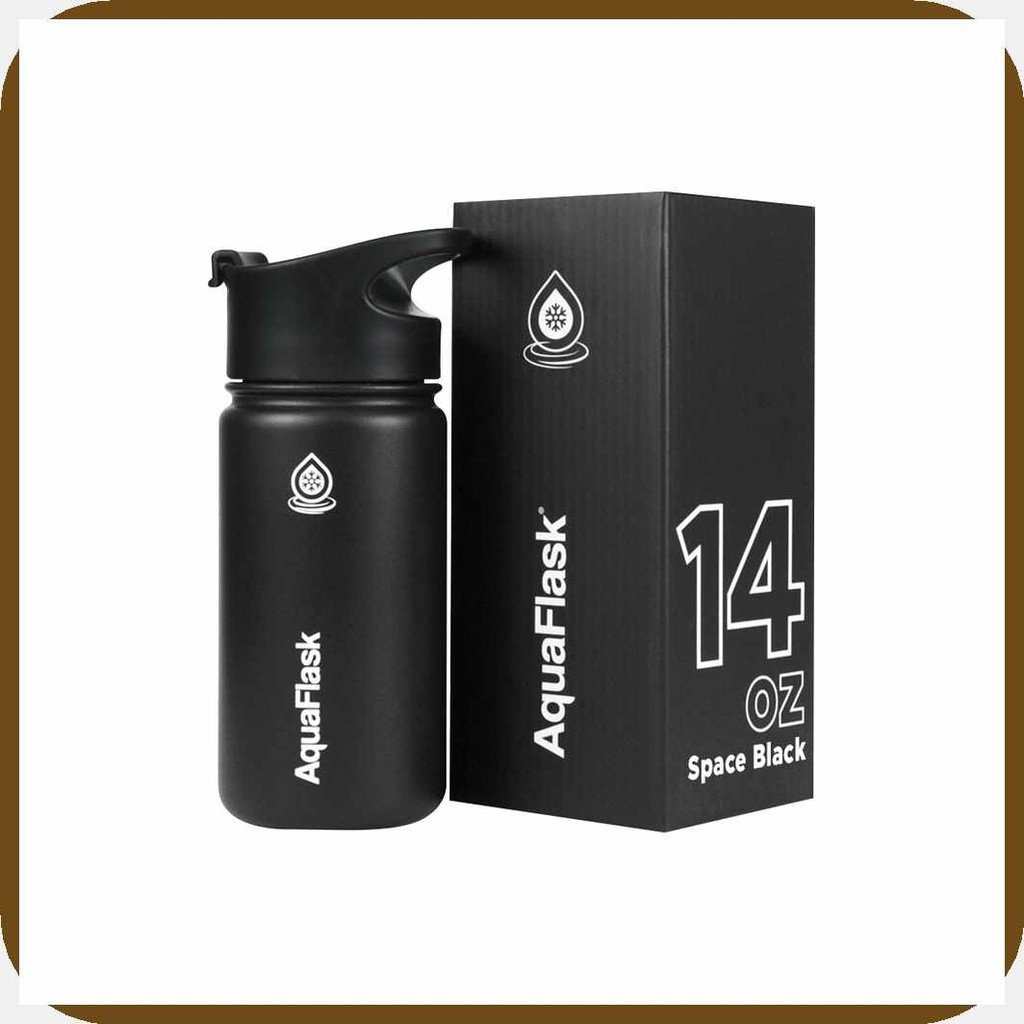 AQUAFLASK`r-14oz(U%Wide+b@P@N@Z@v@J Mouth with Cap Lid Vacuum | Shopee ...