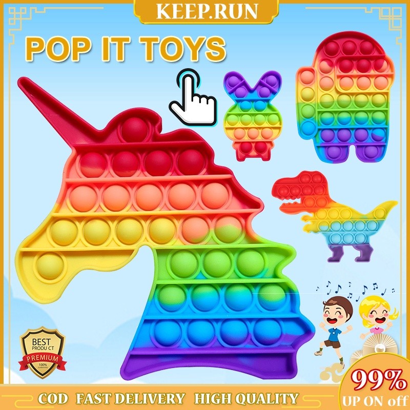 Push Pop it toy Bubble toy fidget toy Kids Sensory Stress Reliever ...