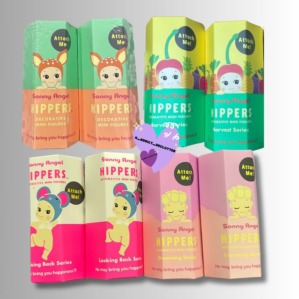 SONNY ANGEL HIPPERS (Series 1, Looking Back Series, Dreaming Series ...