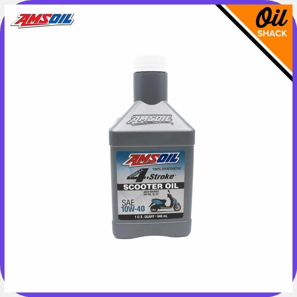 AMSOIL^rF_10W40{i*SCOOTER$ZP^ENGINE/gD^OIL:MI_FULLY:aO_SYNTHETIC:Jg_(1 ...
