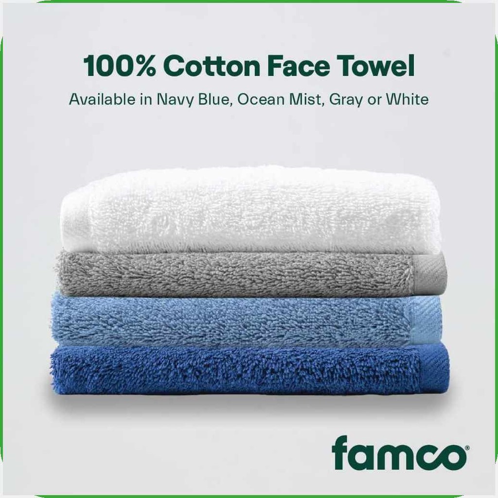 Famco)Y]100%?w/Cotton^Ux$Face^QR$Towel,^dH$700gsm,^rt$35x35cm^jV$Luxury ...