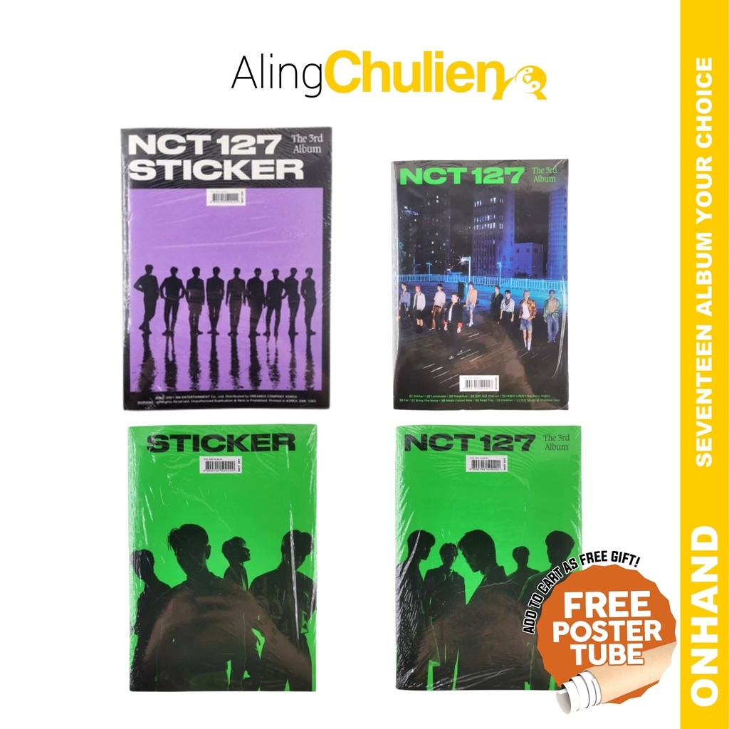 NCT127 NCT 127 Sticker 3rd Album Seoul City Sticky Photobook Ver KPOP ...