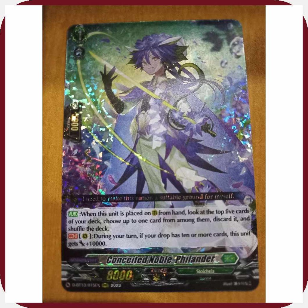 CFV[VG^Conceited[zE^Noble,>S)Philander}S)RRR}t)D-BT13}U)Cardfight}X ...