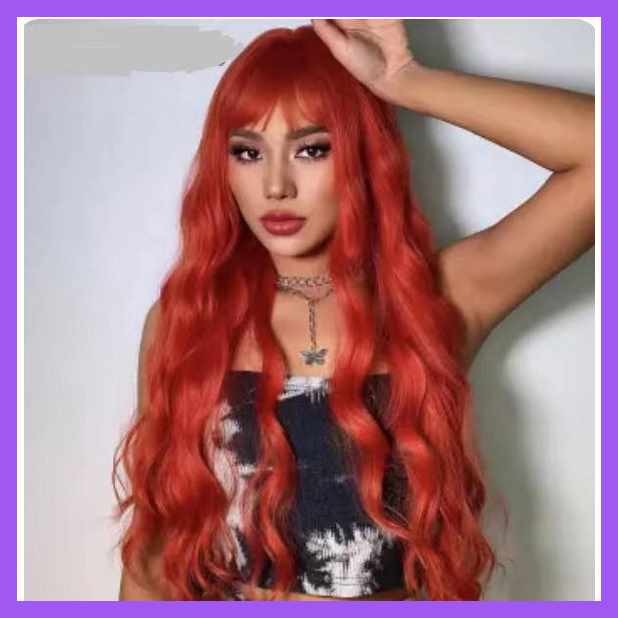 100%?mt#Belief.NZ@Red`O;Women&Long&Hair&Wig&Heat&Resistant Black ...